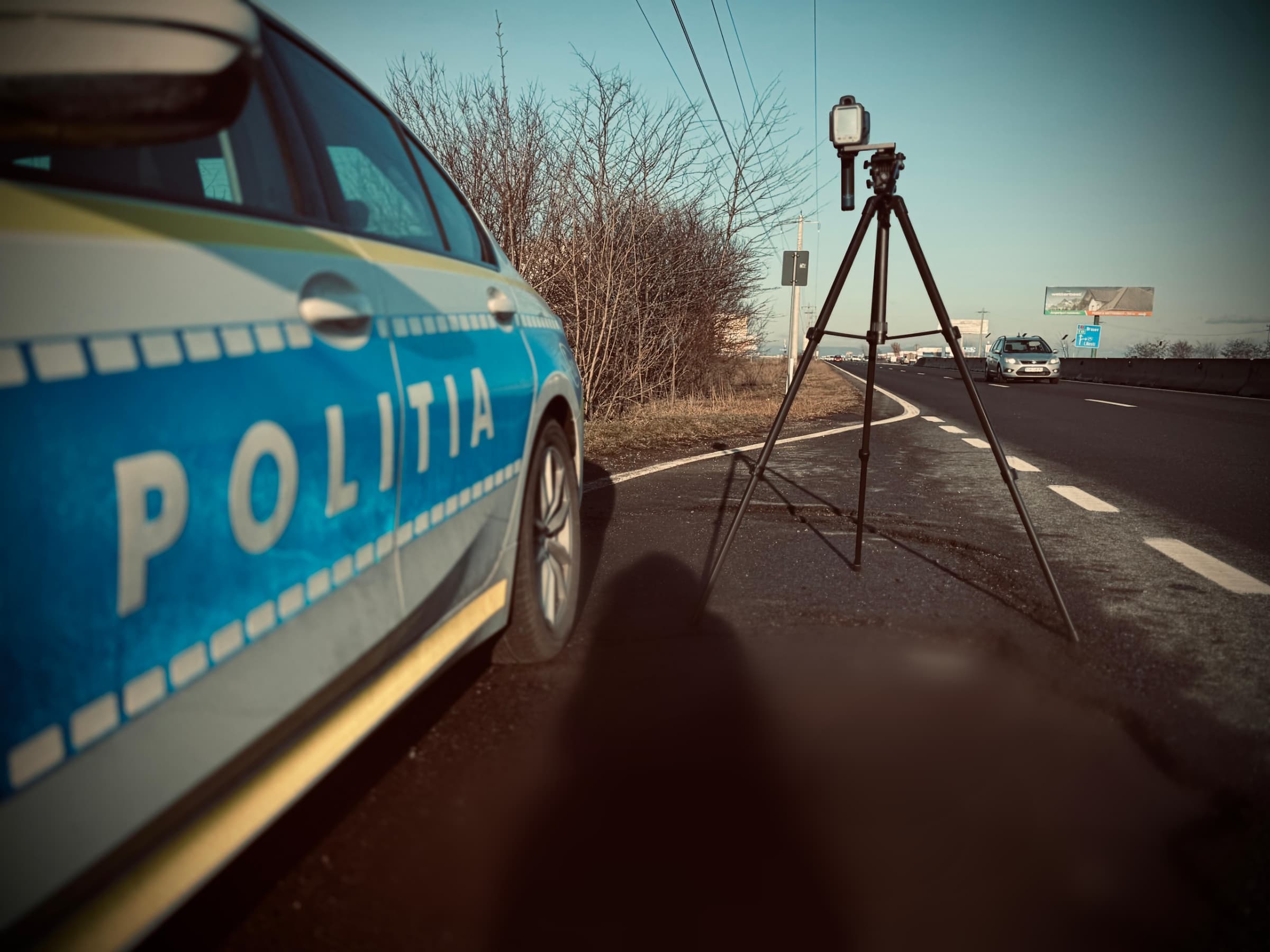 Poliția Prahova monitorizează traficul cu sistemul radar e-SIGUR - Noi suntem vocea ta!